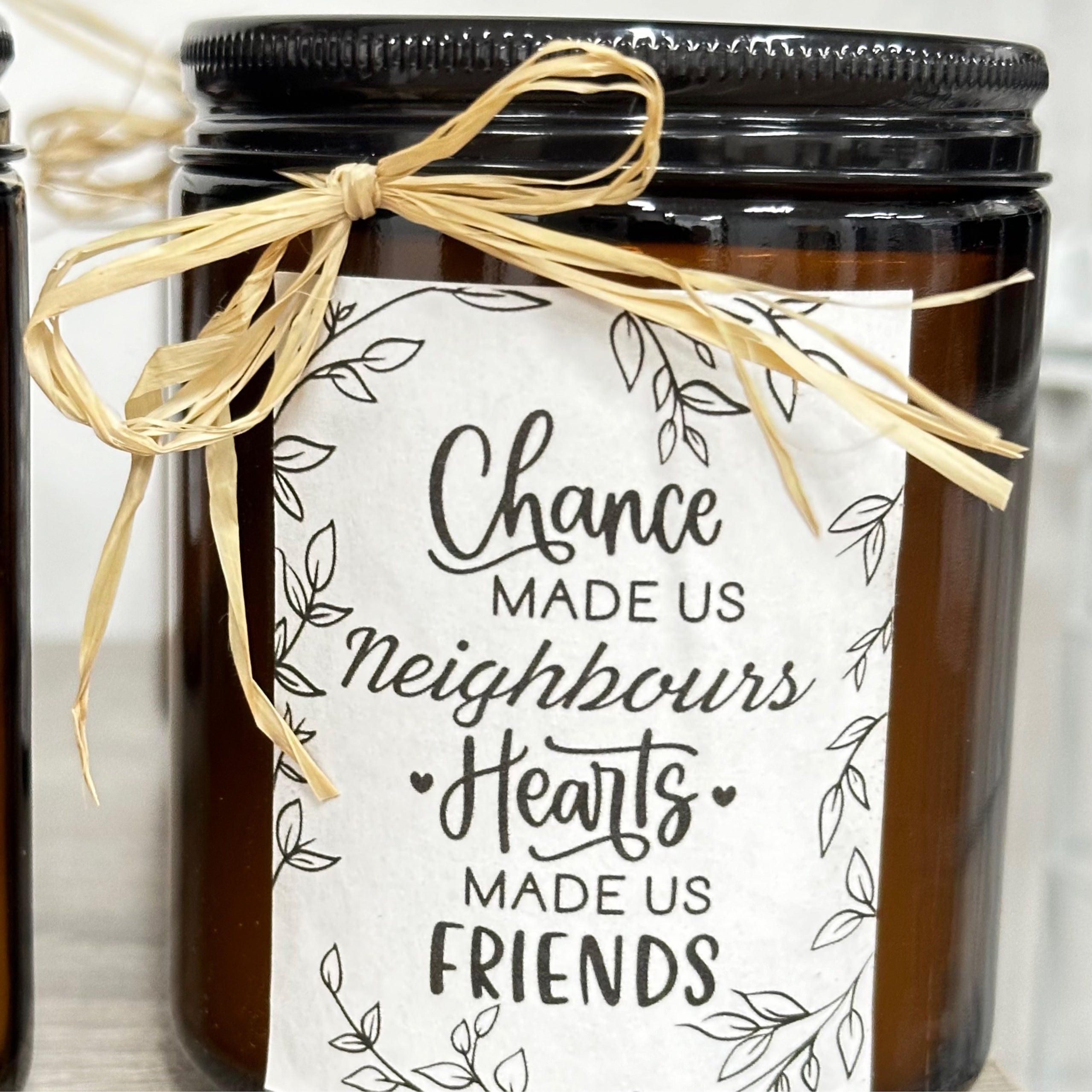 Amber Jar 8 oz Candles | CREATIONS by NikkiV